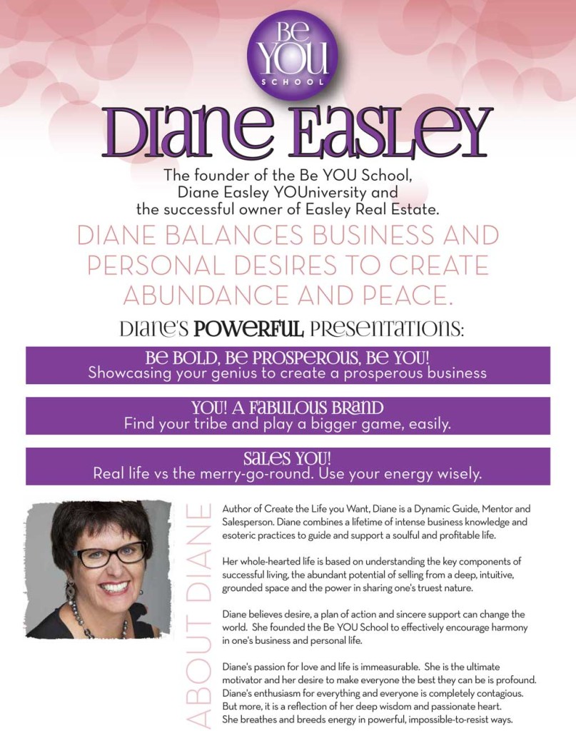 Speaking | Diane Easley